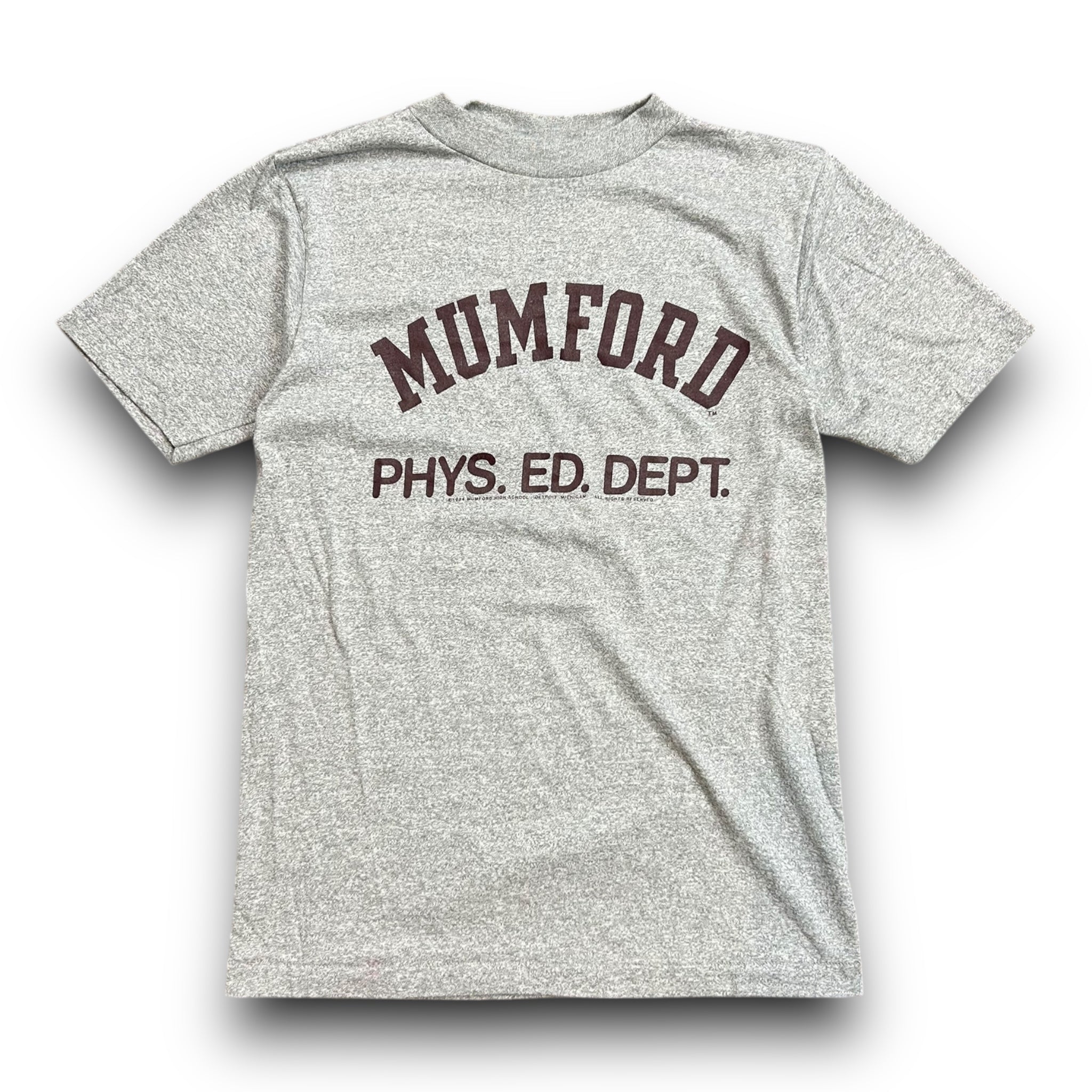 80’s Vintage Mumford Phys Ed Shirt - S – FishThrifts